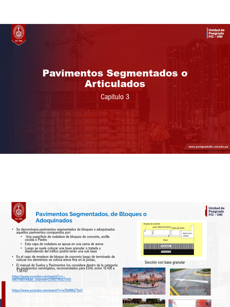 Pavimentos Segmentados: Guía Técnica | PDF | Falla (geología) | Hormigón