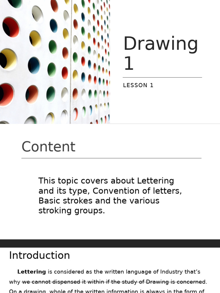 Drawing 01 Lesson 1 | PDF | Egyptian Hieroglyphs | Alphabet