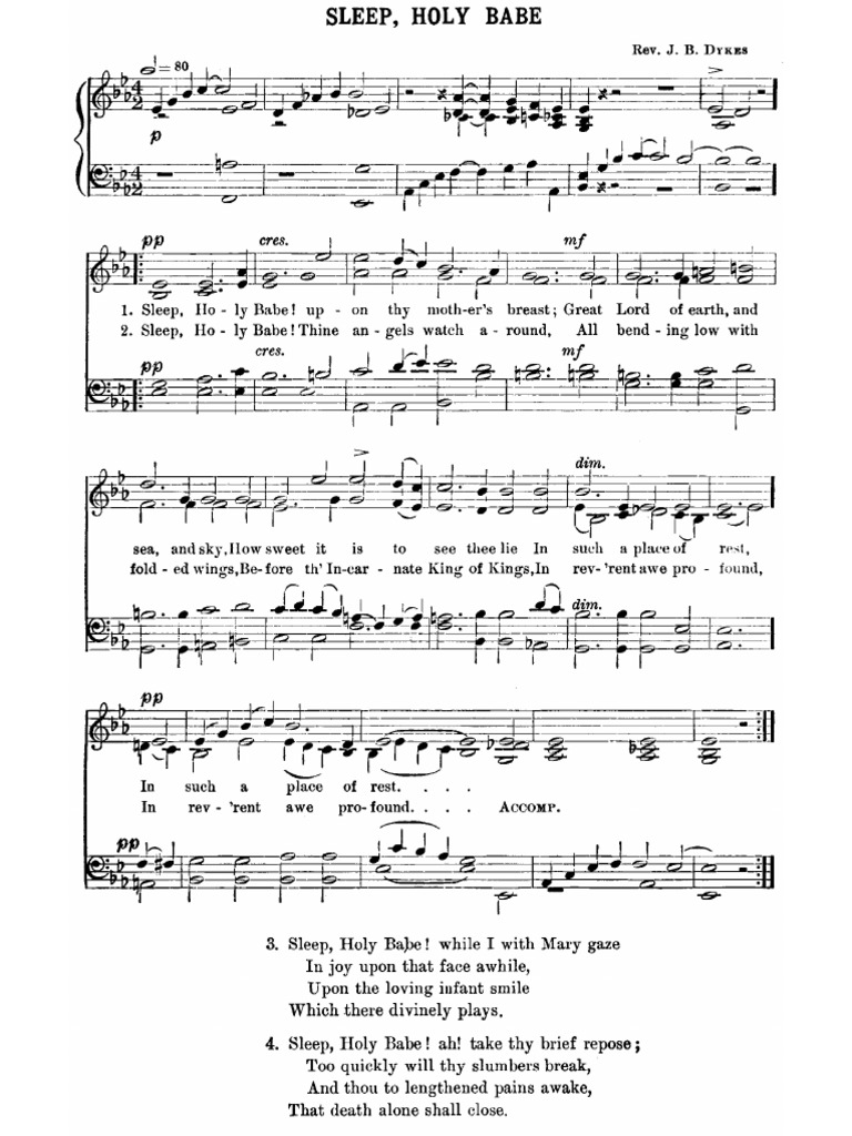 Sleep Holy Babe | PDF