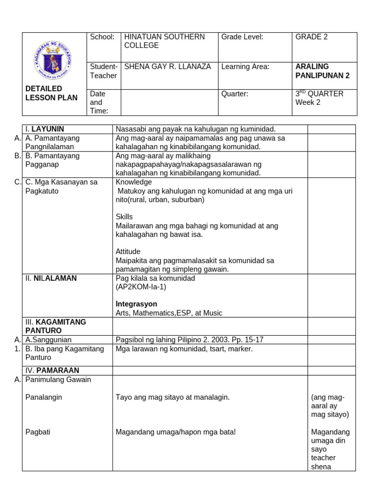 DLP Revised - 040934 1 | PDF