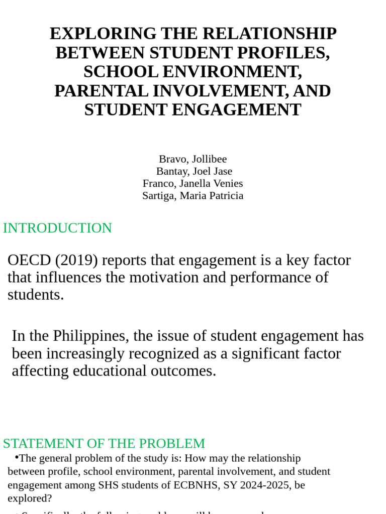 Research Student Engagement | PDF | Socioeconomic Status | Behavioural ...