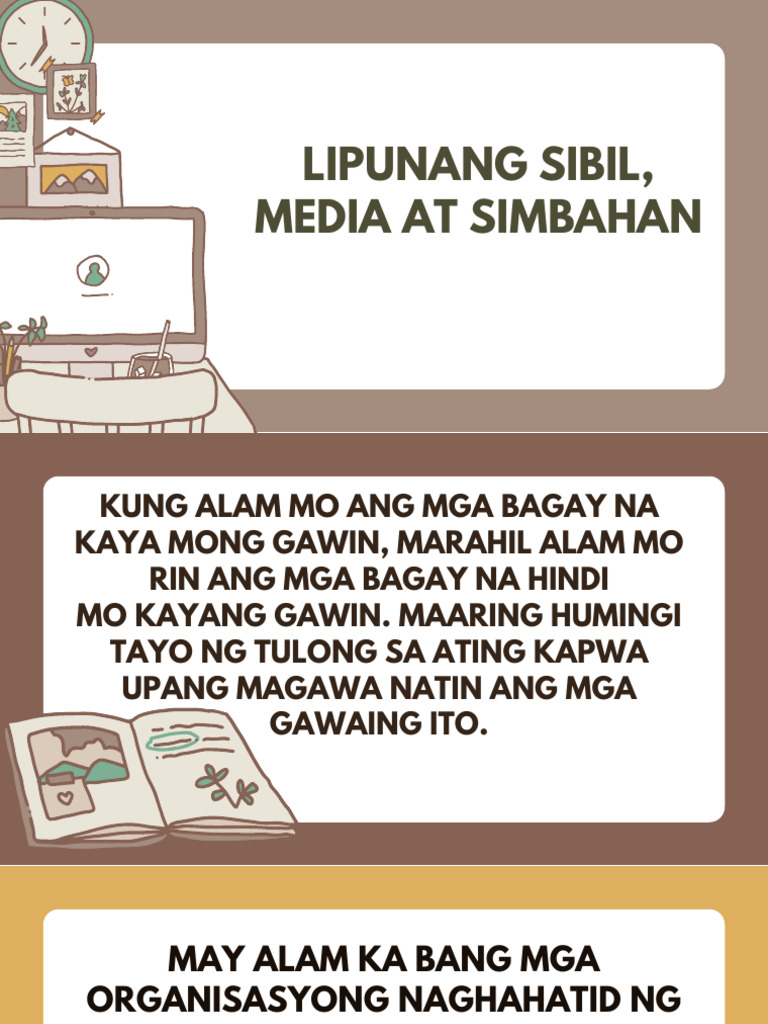 Lipunang Sibil Media at Simbahan | PDF