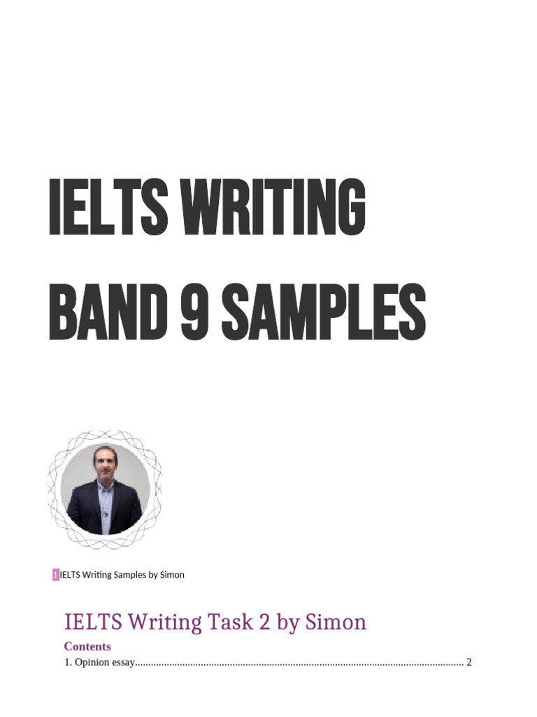 IELTS Writing Task 2 Band 9 Samples | PDF | Climate Change | Salary