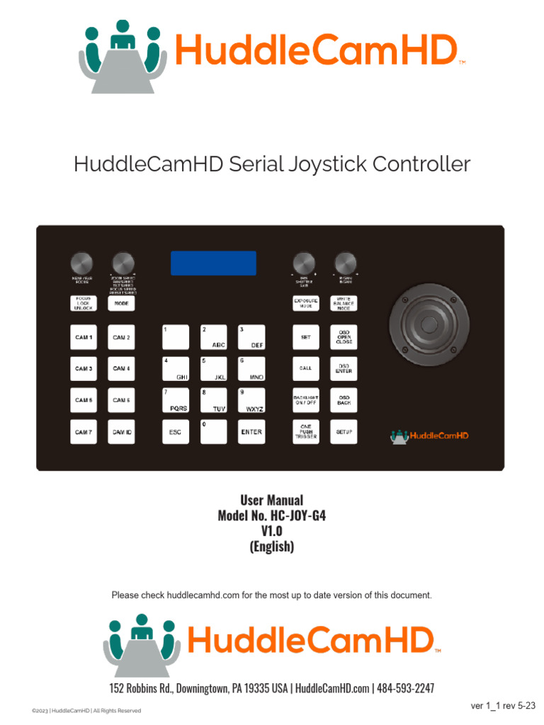 Product Documentation HC JOY G4 User Manual | PDF | Exposure ...