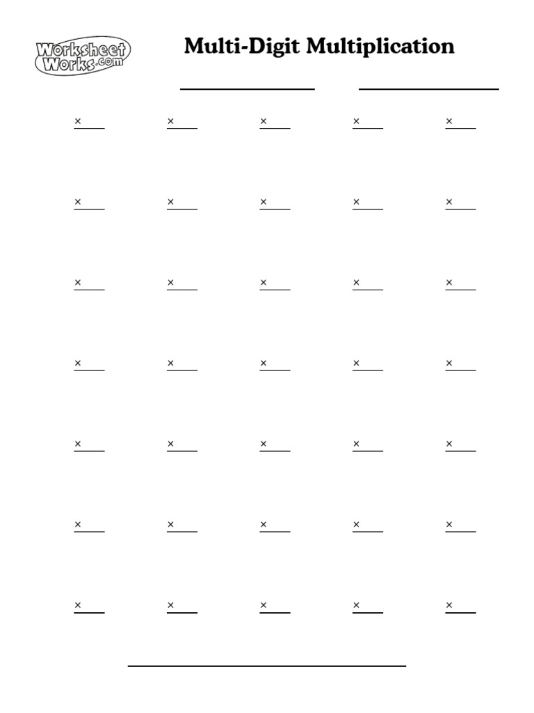 Y4 M1 Multiplication | PDF