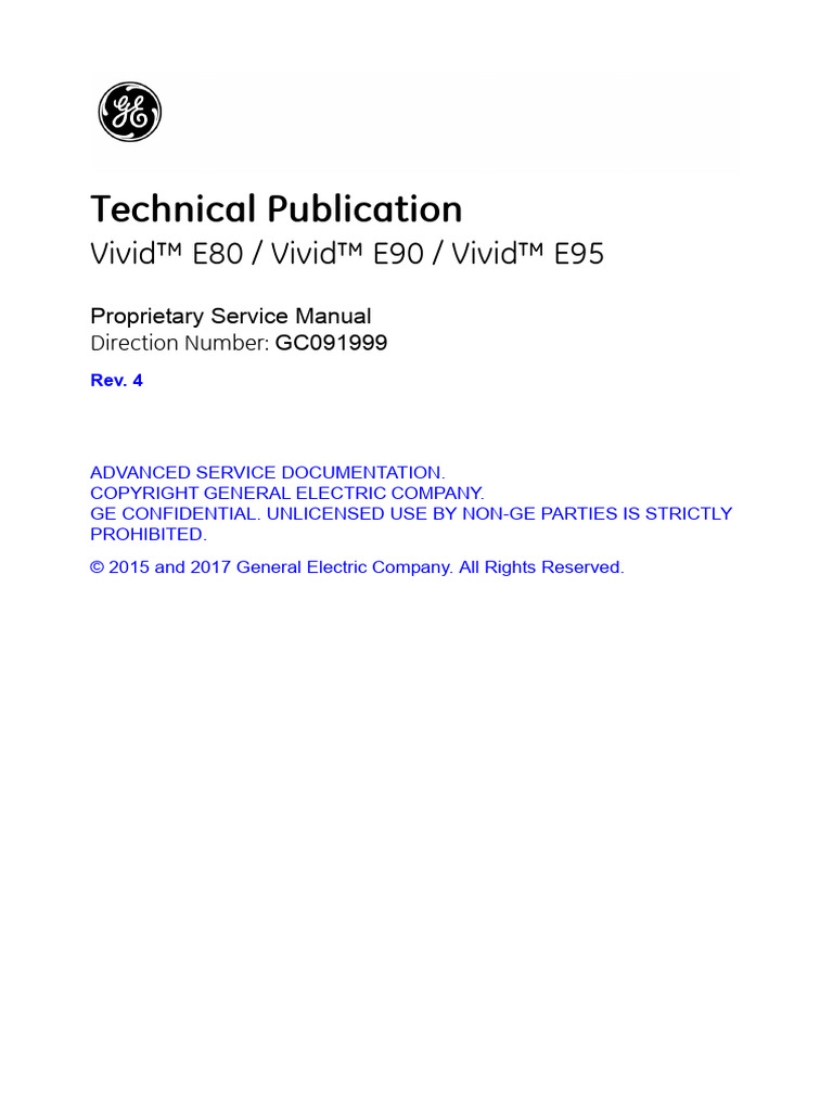 VE80 90 95 SM GC091999 1ENr4 | PDF | Computing | Computer Engineering