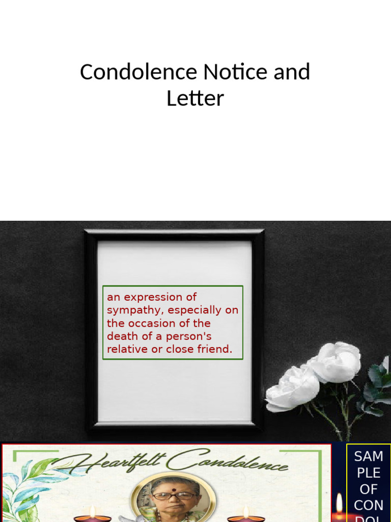 Condolence Message Writing | PDF | Prayer | Sympathy