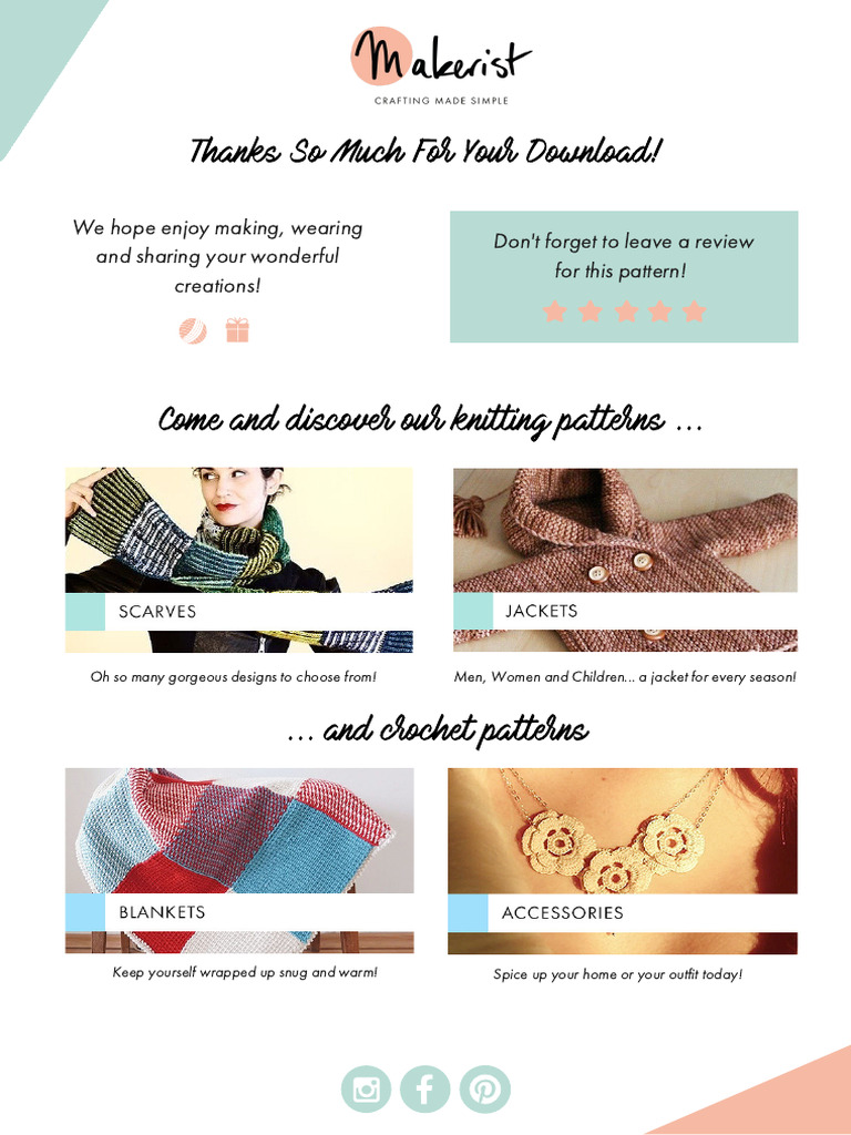 big-daddy-crochet_makerist-patterns | PDF | Crochet | Knitting