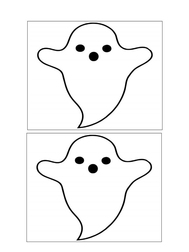 Fantasmitas para Decorar | PDF