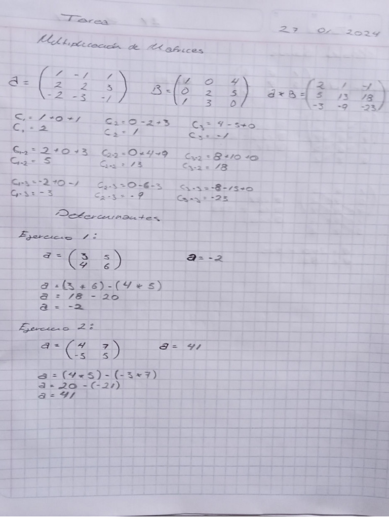 Algebra Tarea2 | PDF