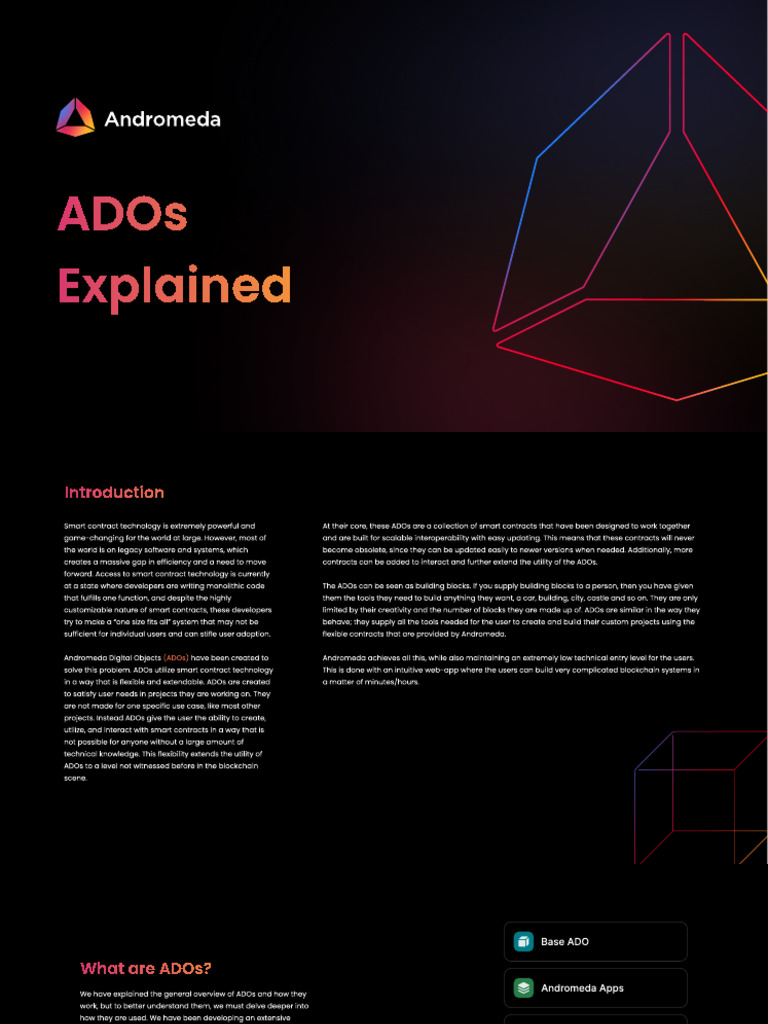ADOs Explained Final | PDF | Computing | Software Engineering