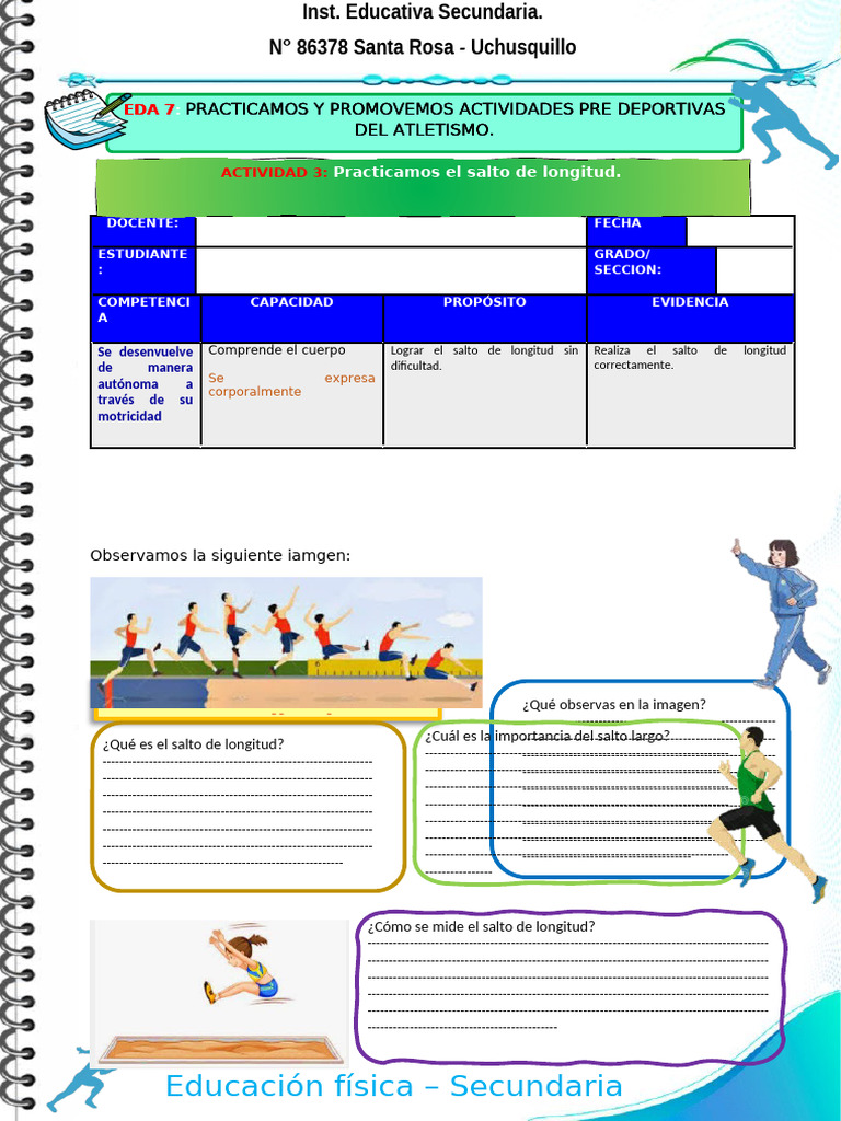 C - 3º4° Act 3 E.fis U7 Sem3 | PDF | Modificación de comportamiento | Aprendizaje