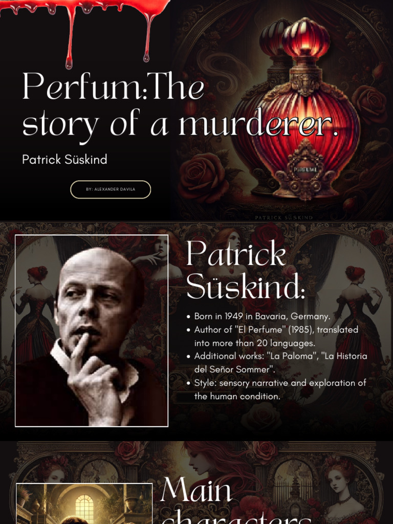 PRESENTACION DE LA OBRA EL PERFUME by ALEXANDER DAVILA | PDF