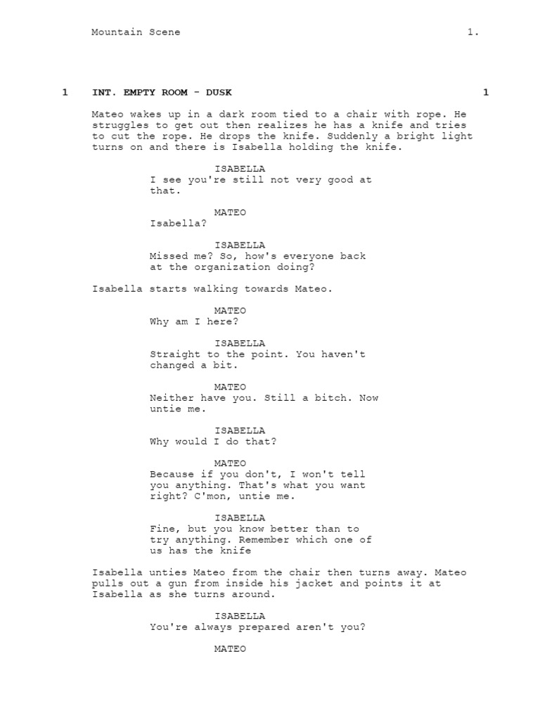 Mountain_Scene_Script | PDF