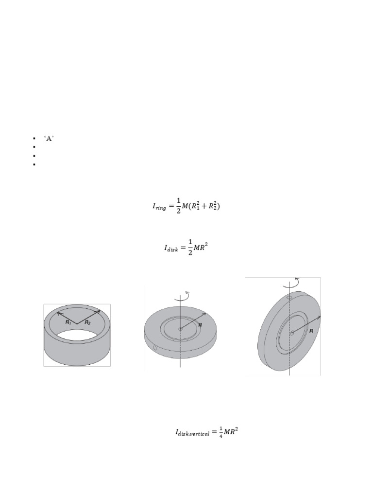 Physics Lab: Rotational Inertia | PDF | Torque | Force