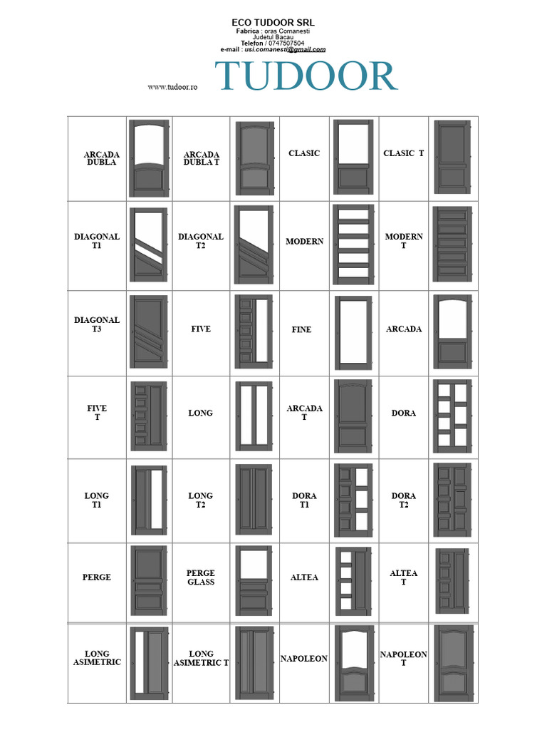 Eco Tudoor: Quality Door Manufacturing | PDF