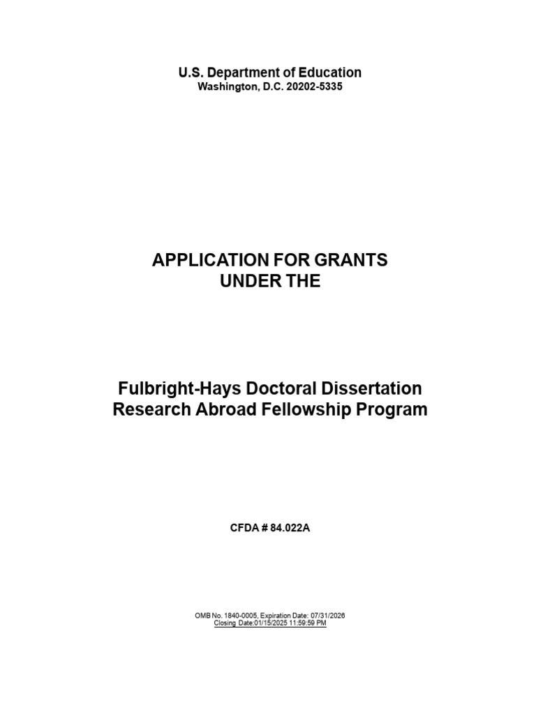 Fy 2025 Ddra Application Instructions | PDF | Cost Of Living