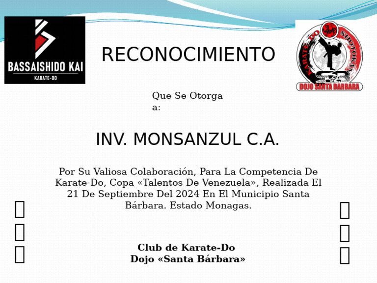 Certificados para Patrocinantes | PDF