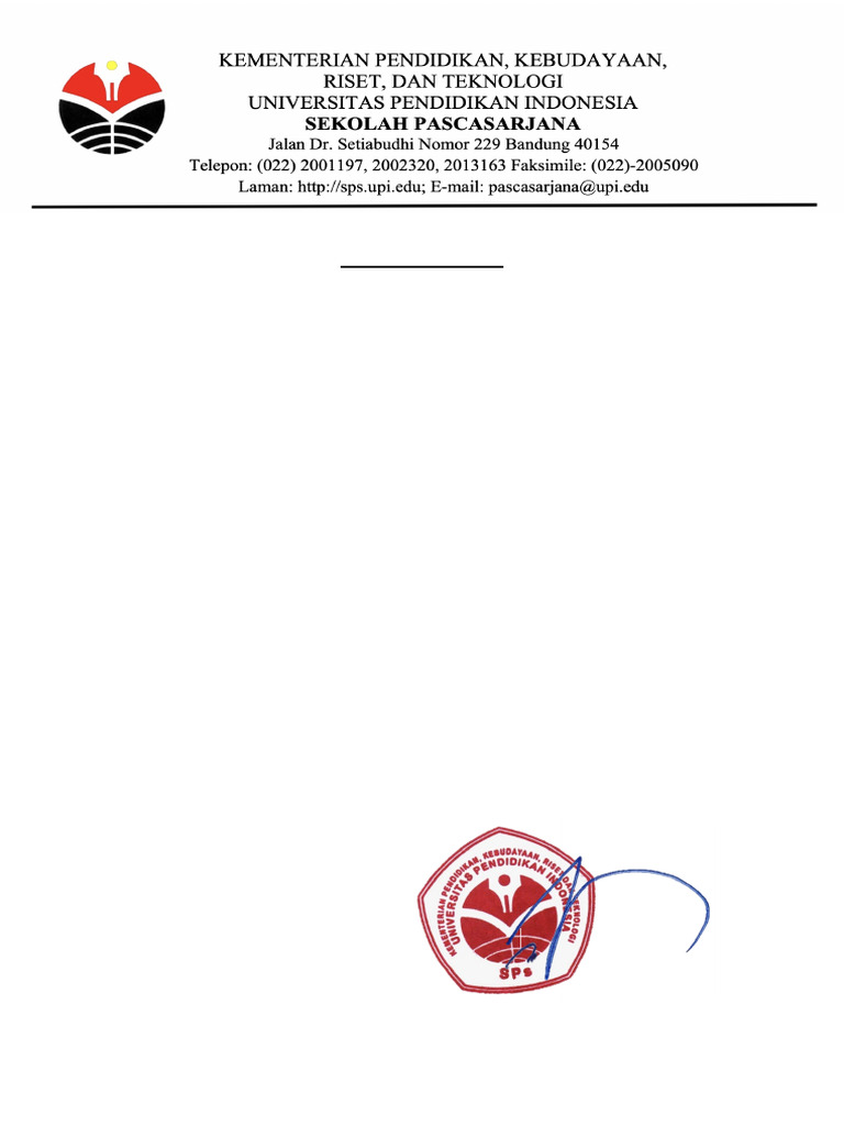 Surat Keterangan Lulus PPG Rustandi | PDF