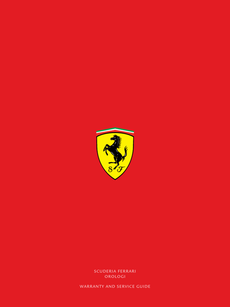 Ferrari Warranty - Eng R1 | PDF | Private Law | Business Law
