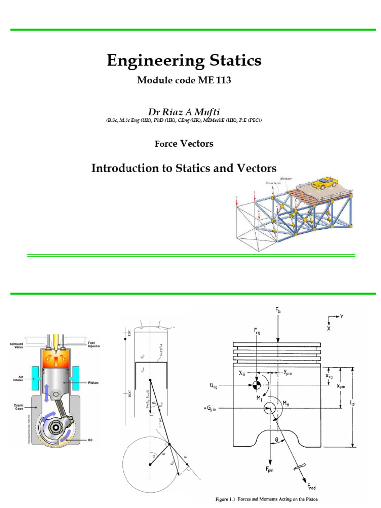 Statics 2 (1 of 4) | PDF | Euclidean Vector | Mechanical Engineering