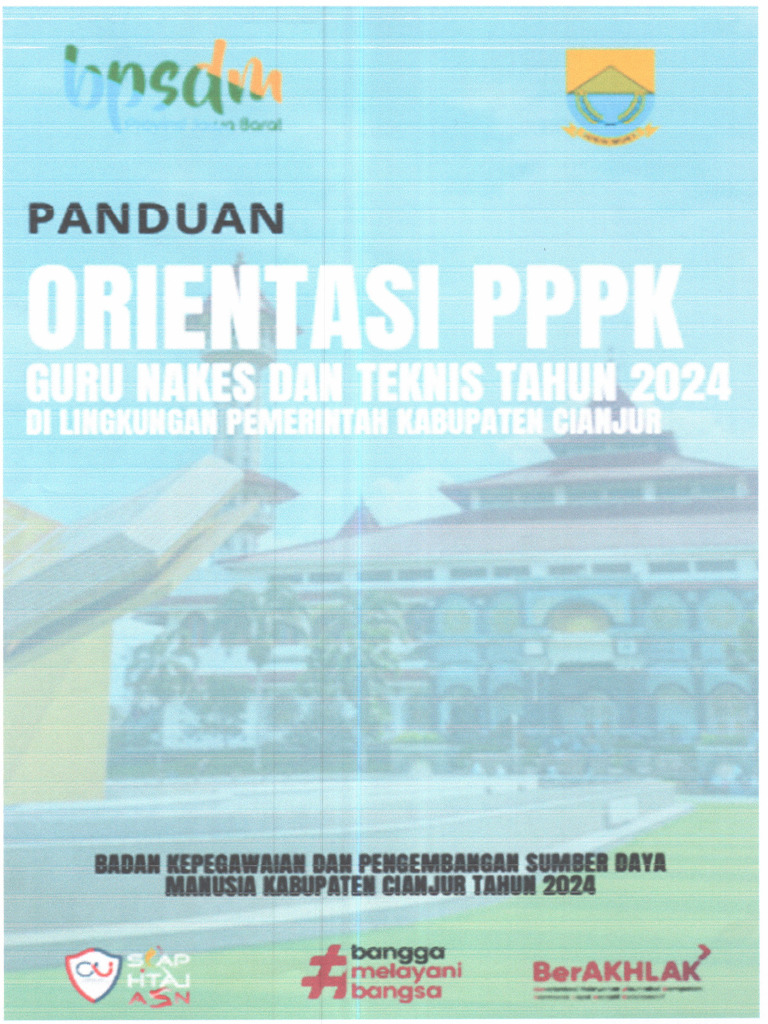Panduan Orientasi P3K 2024 | PDF