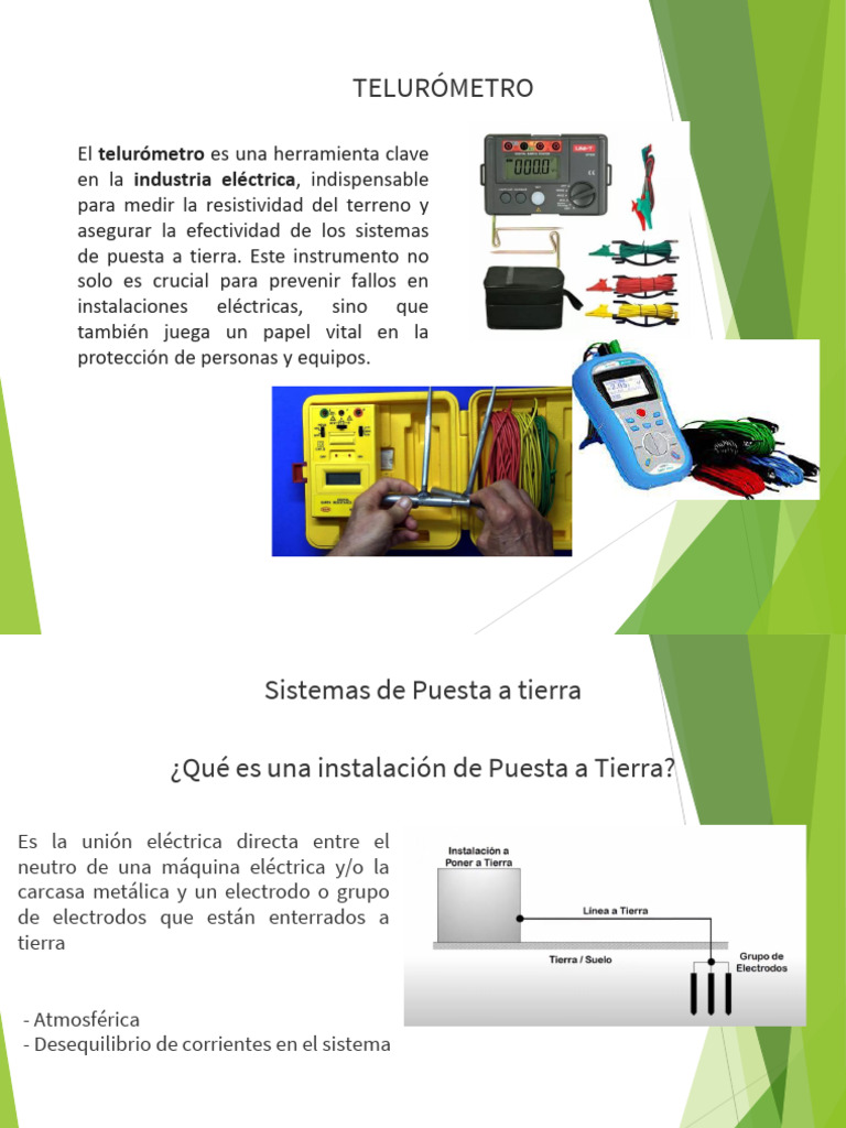 Telurómetro para Medicion de Puesta A Tierra | PDF
