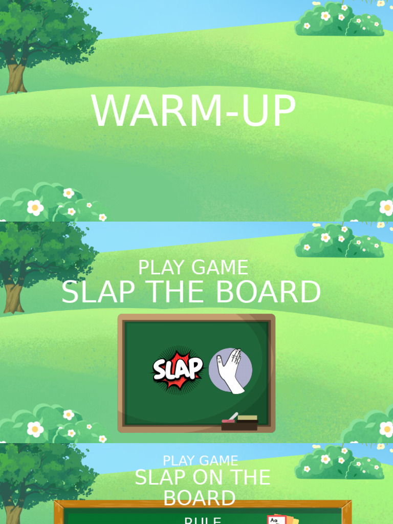 Slap the Board Game Instructions | PDF