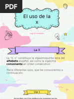Uso de la X y CC: Reglas y Ejemplos | PDF
