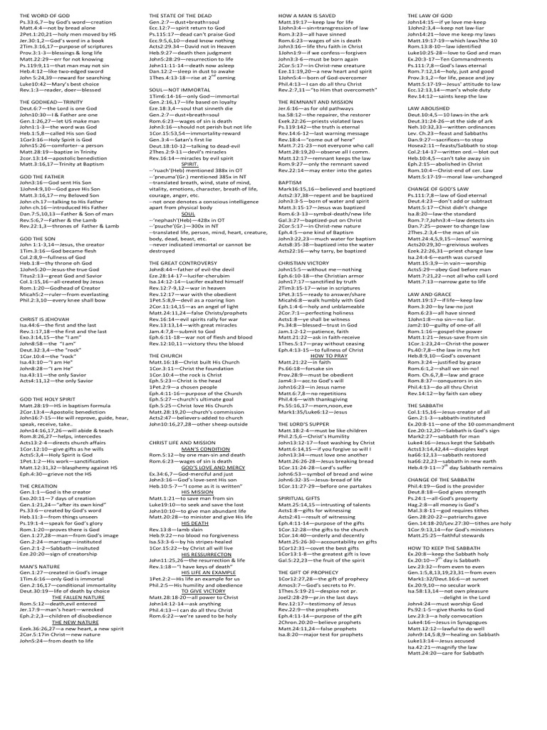 Bible Study Guide | PDF