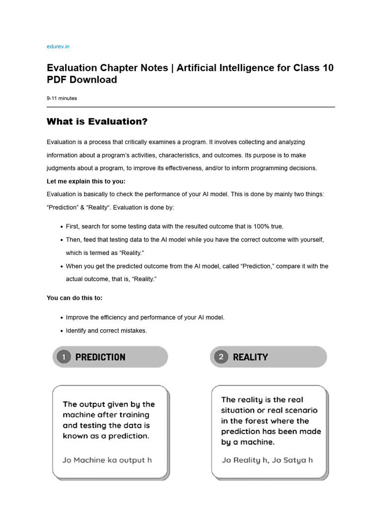 EVALUATION | PDF | Sensitivity And Specificity | Accuracy And Precision