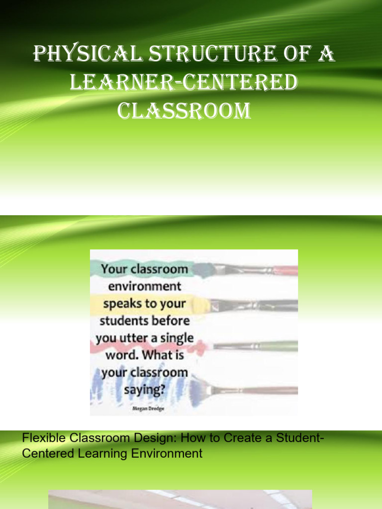 Learner Centered Classroom | PDF | Classroom | Learning