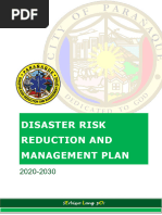 Mdrrmo Plan | PDF | Emergency Management | Disaster Risk Reduction