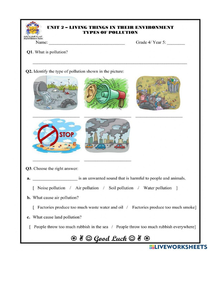 Pollution 1 | PDF