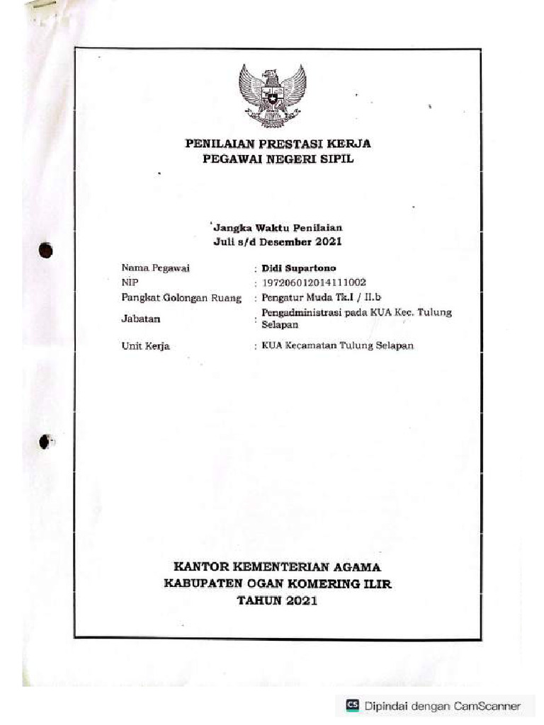 contoh skp | PDF