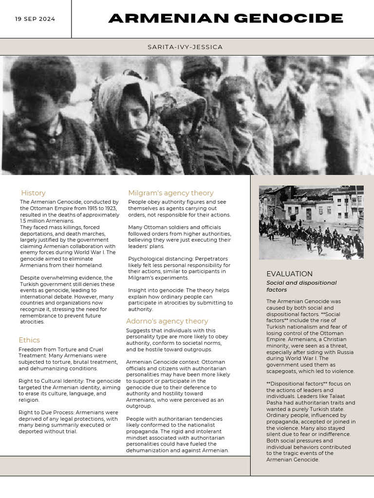 Understanding the Armenian Genocide | PDF | Armenian Genocide | Genocides