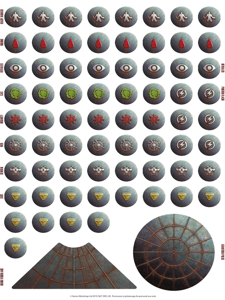 Necromunda Token Design Sheet | PDF