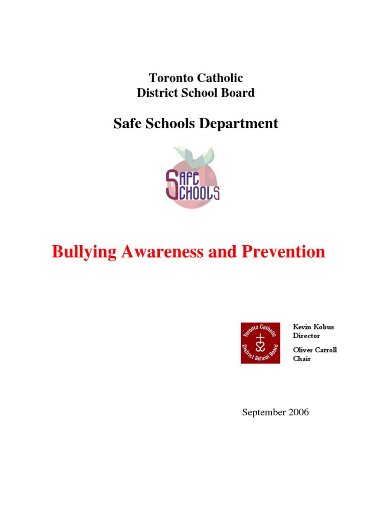 Bullying Awareness and Prevention | PDF | Bullying | Cyberbullying