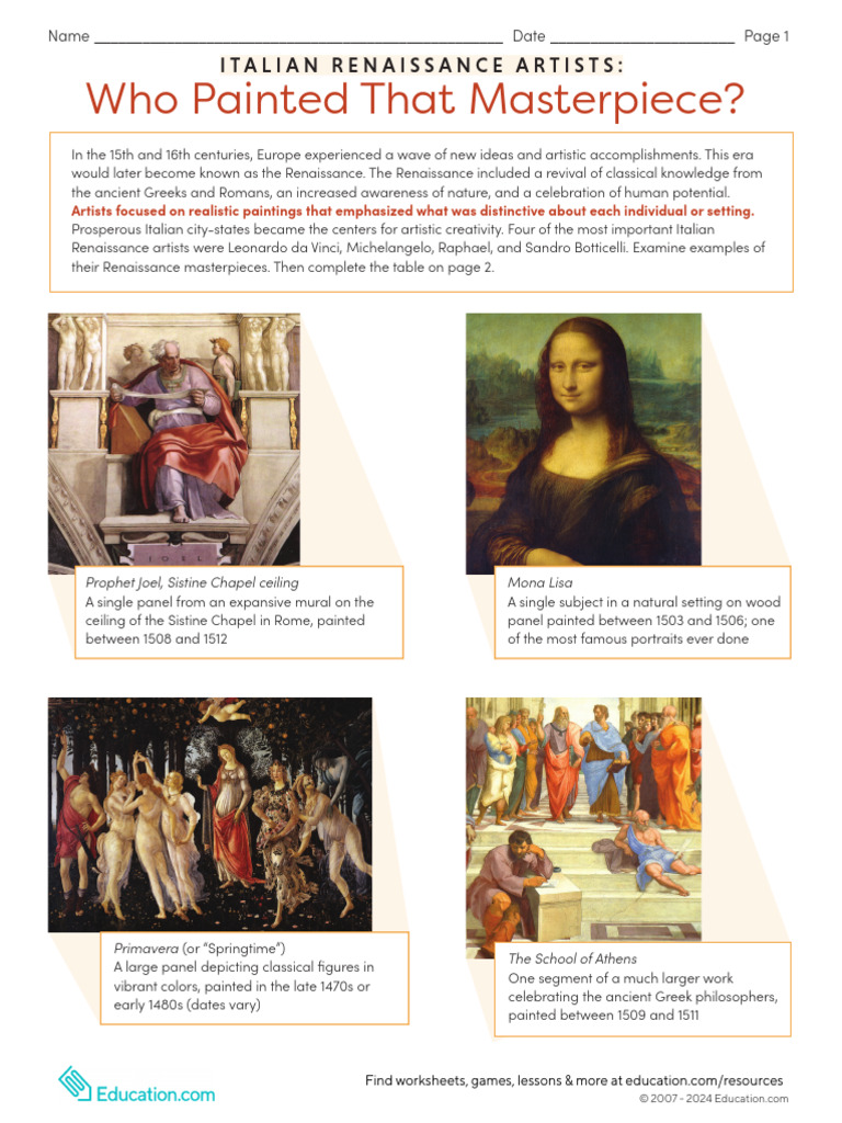 italian-renaissance-artists-who-painted-that-masterpiece | PDF ...