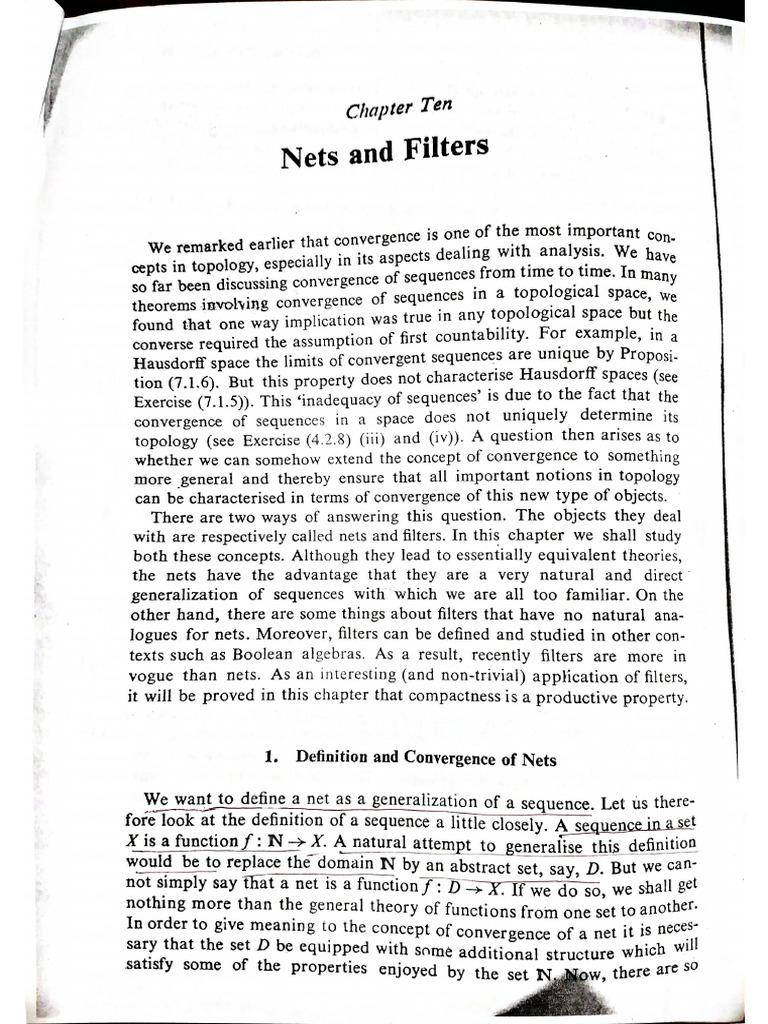 NET and Filter | PDF