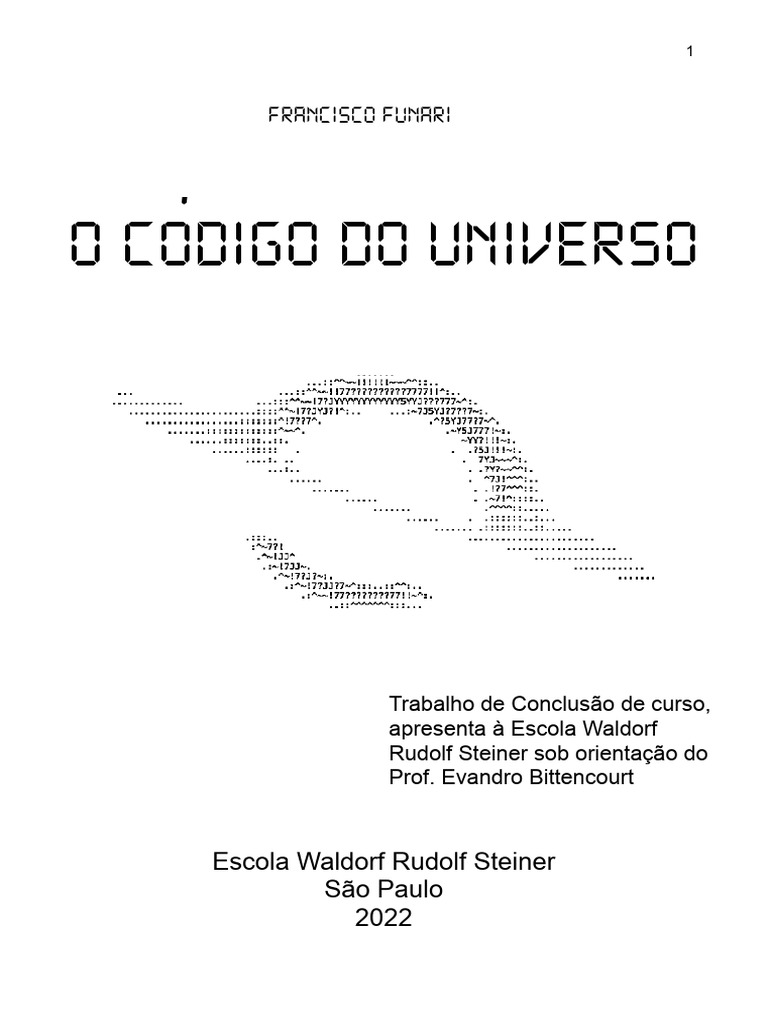TCC o Código Do Universo | PDF | Buraco negro | Universo