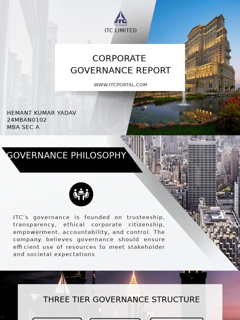 Itc Limited | PDF | Corporate Social Responsibility | Governance