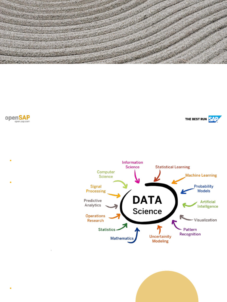 openSAP_ds3_Week_1_Unit_2_INTRODS_Presentation | PDF | Data Science | Machine Learning
