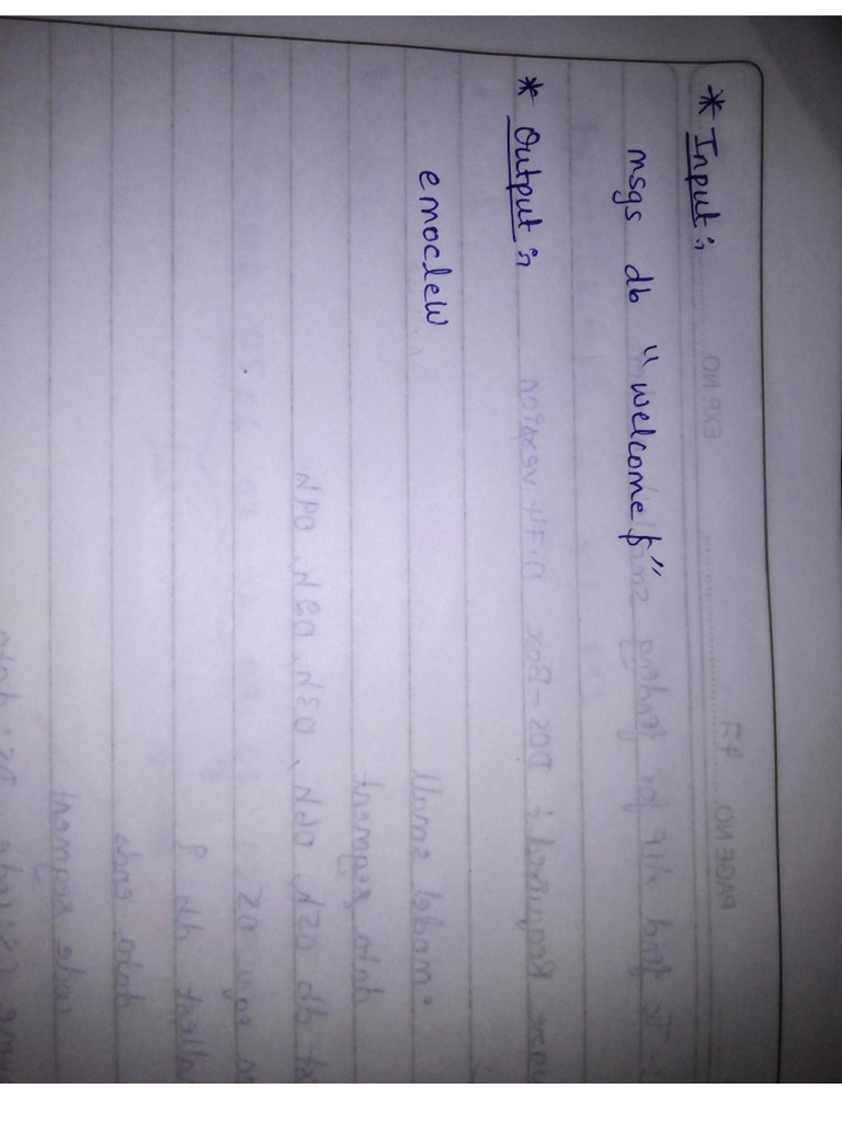 Modified-Ec117 MP Record (Strings) | PDF