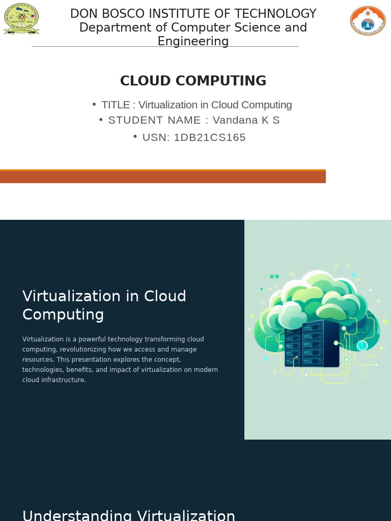 Virtualization in Cloud Computing | PDF | Cloud Computing | Virtualization