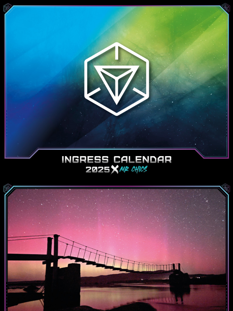 Ingress Calendar 2025 XMrChics | PDF