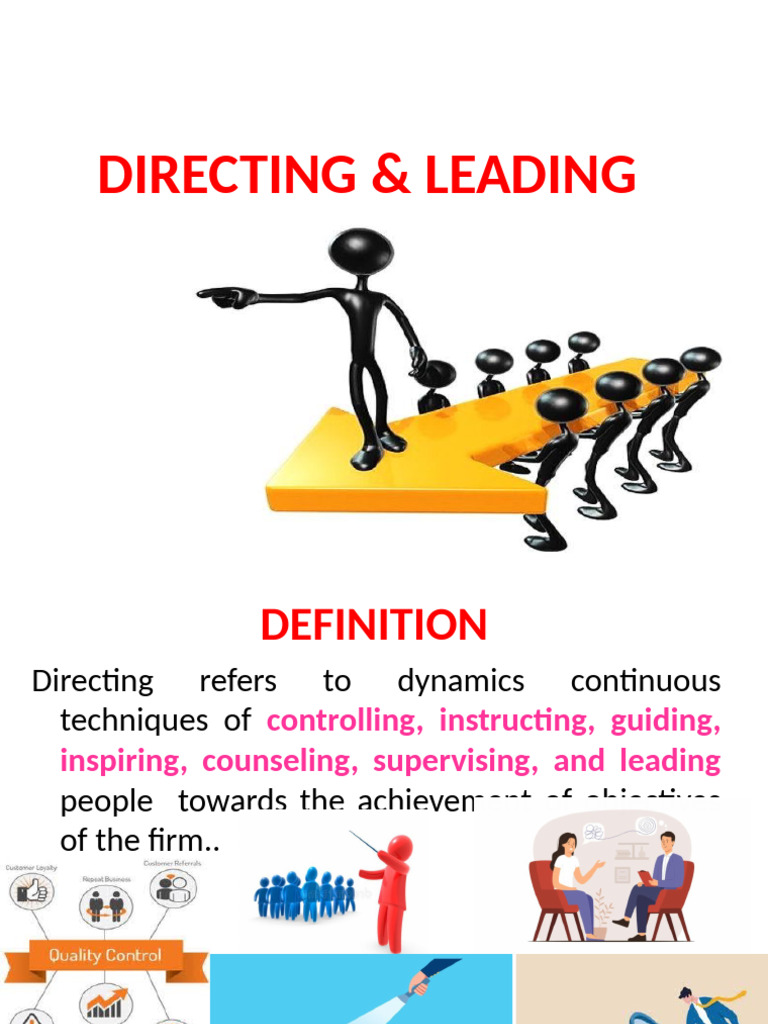 Directing & Leading | PDF | Leadership | Goal