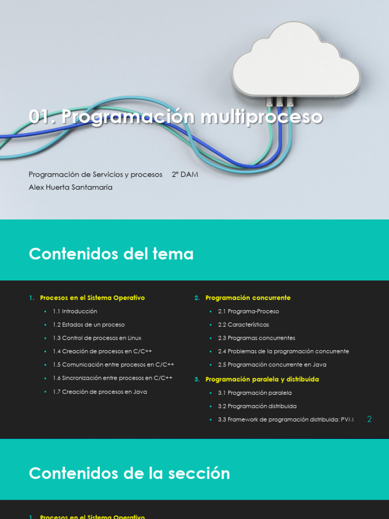 UA1-Programacion Multiproceso | PDF | Proceso (Computación ...