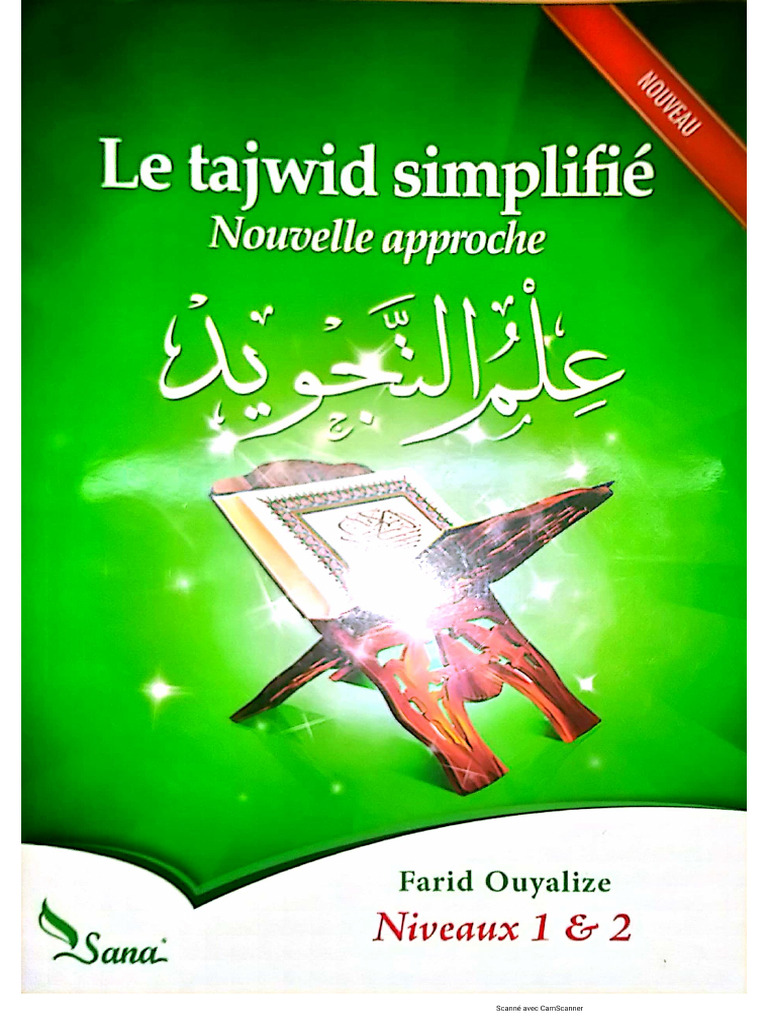 Le Tajwid Simplifié (Nouvelle Approche) - 1 | PDF