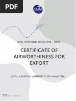 CAD 6801 Continuing Airworthiness of Aircraft CAAM PART M ISS01 - REV02 | PDF | Aeronautics ...